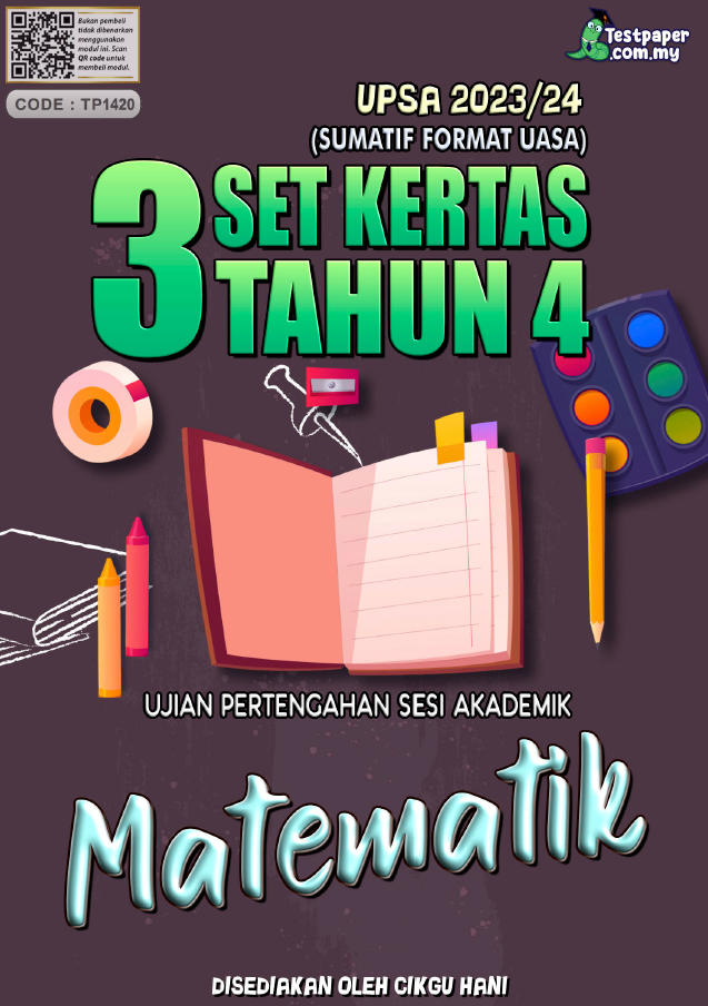 KOLEKSI KERTAS UJIAN PERTENGAHAN SESI AKADEMIK (UPSA) | TAHUN 4