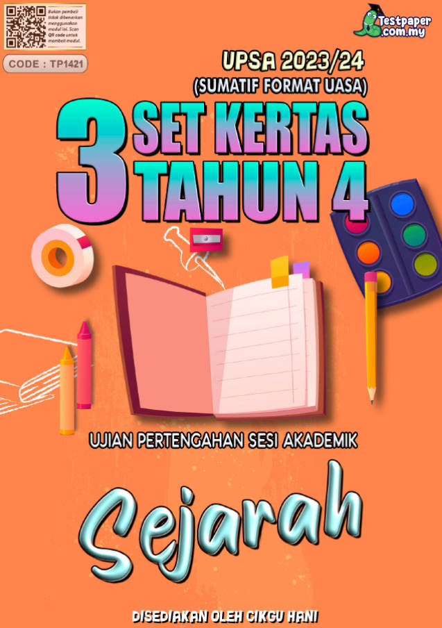 KOLEKSI KERTAS UJIAN PERTENGAHAN SESI AKADEMIK (UPSA) | TAHUN 4